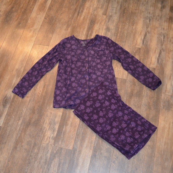 croft & barrow | Intimates & Sleepwear | Deep Purple Pajama Set | Poshmark
